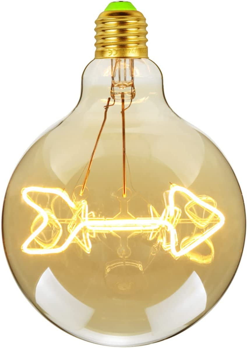 LINLIN Vintage Light Bulbs, Alphabet Led Bulbs Edison Bulb 4W 220/240V ...