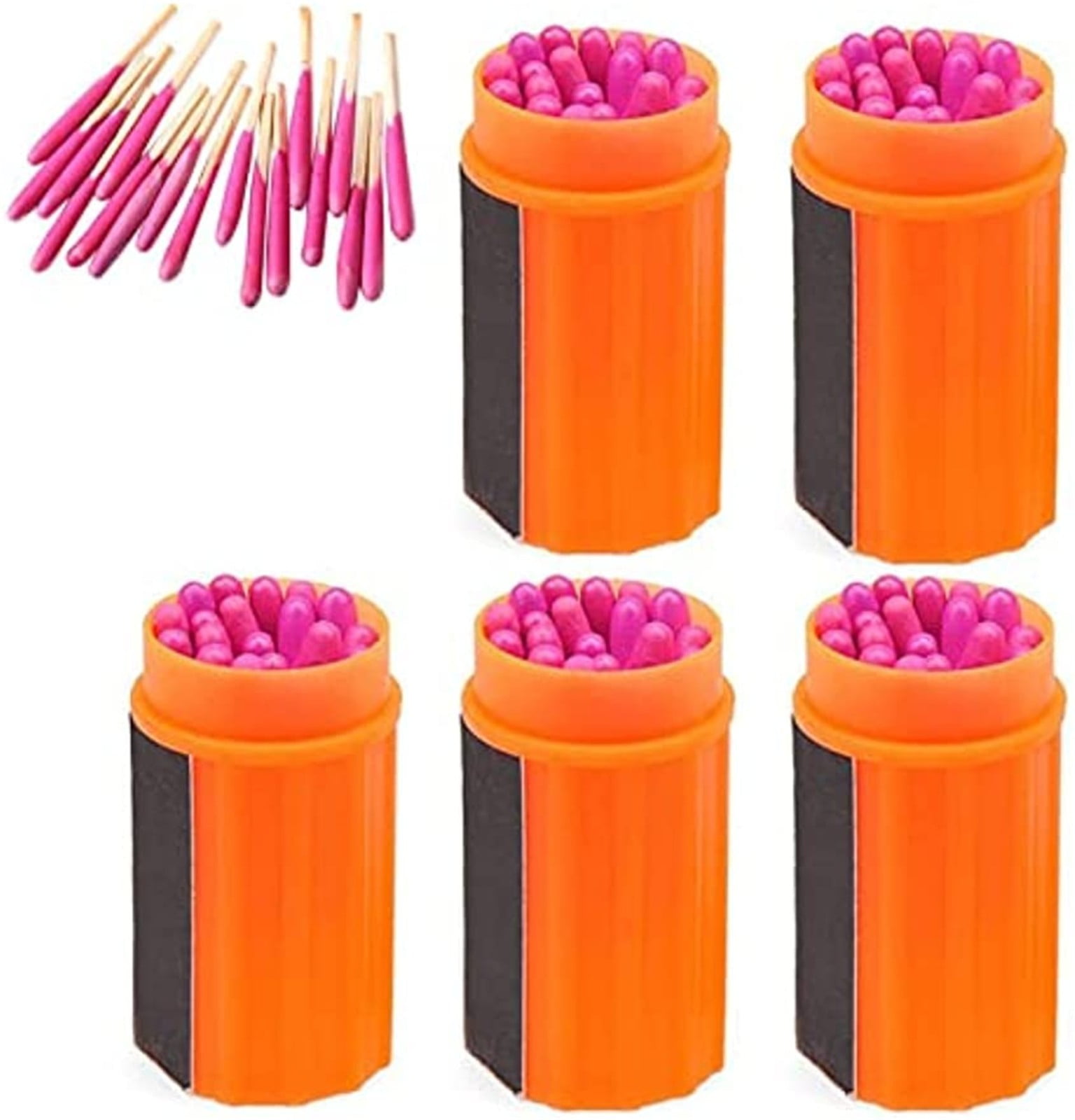 LINMOUA 10 Pieces Outdoor Emergency Waterproof Matches Survivai Kit ...