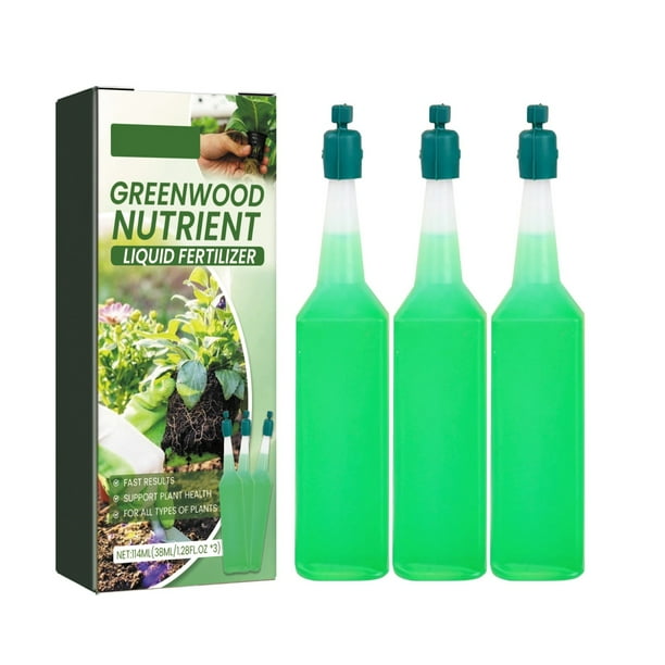 LINMOUA 38ml Fertilizer for Vegetable Garden Concentrated Plant Nutrient Solution of Elements ...