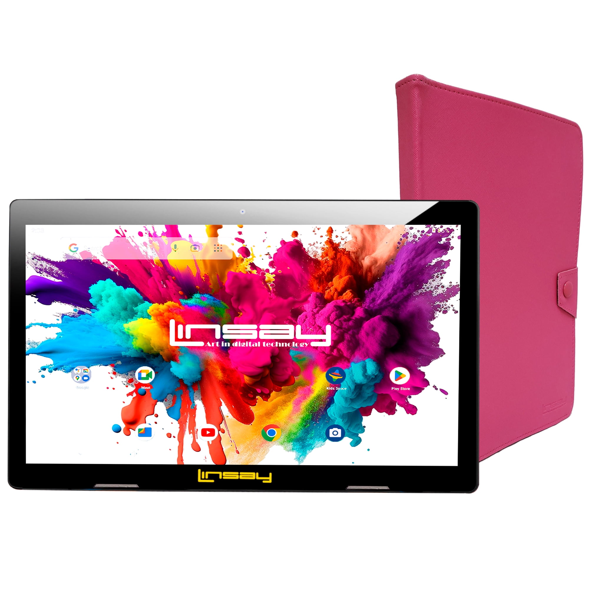 LINSAY 10.1" 1280x800 IPS Octa Core 4GB RAM 128GB Storage Android 13 ...