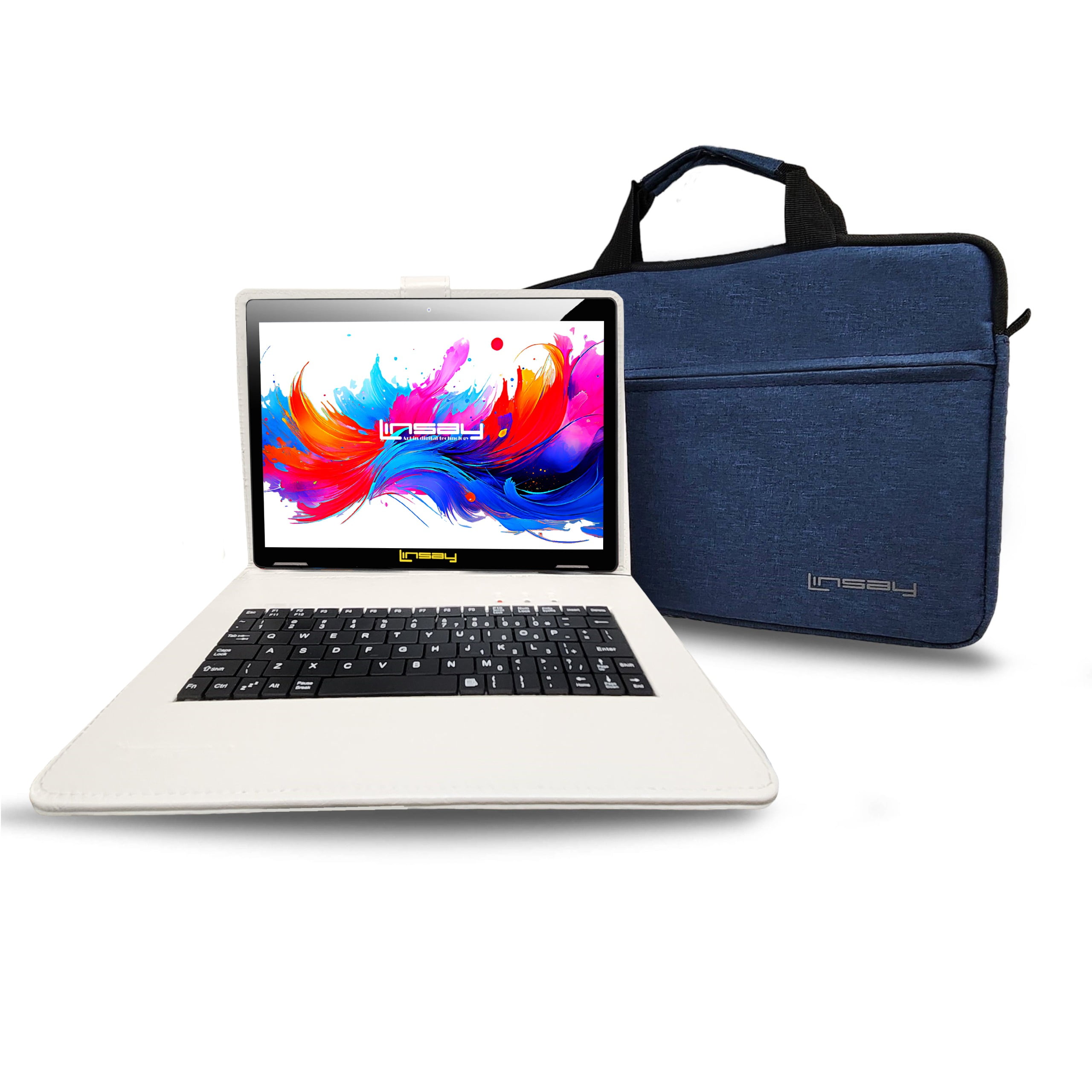 LINSAY 10.1" Octa Core 256GB Storage Android 15 with Unique Oracle ...