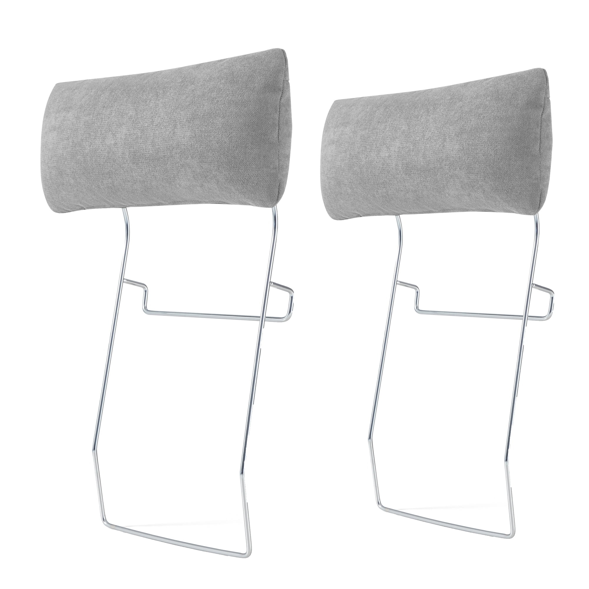 LINSY HOME 2-Piece Sofa Headrest, Light Grey, for Modular Sectional ...