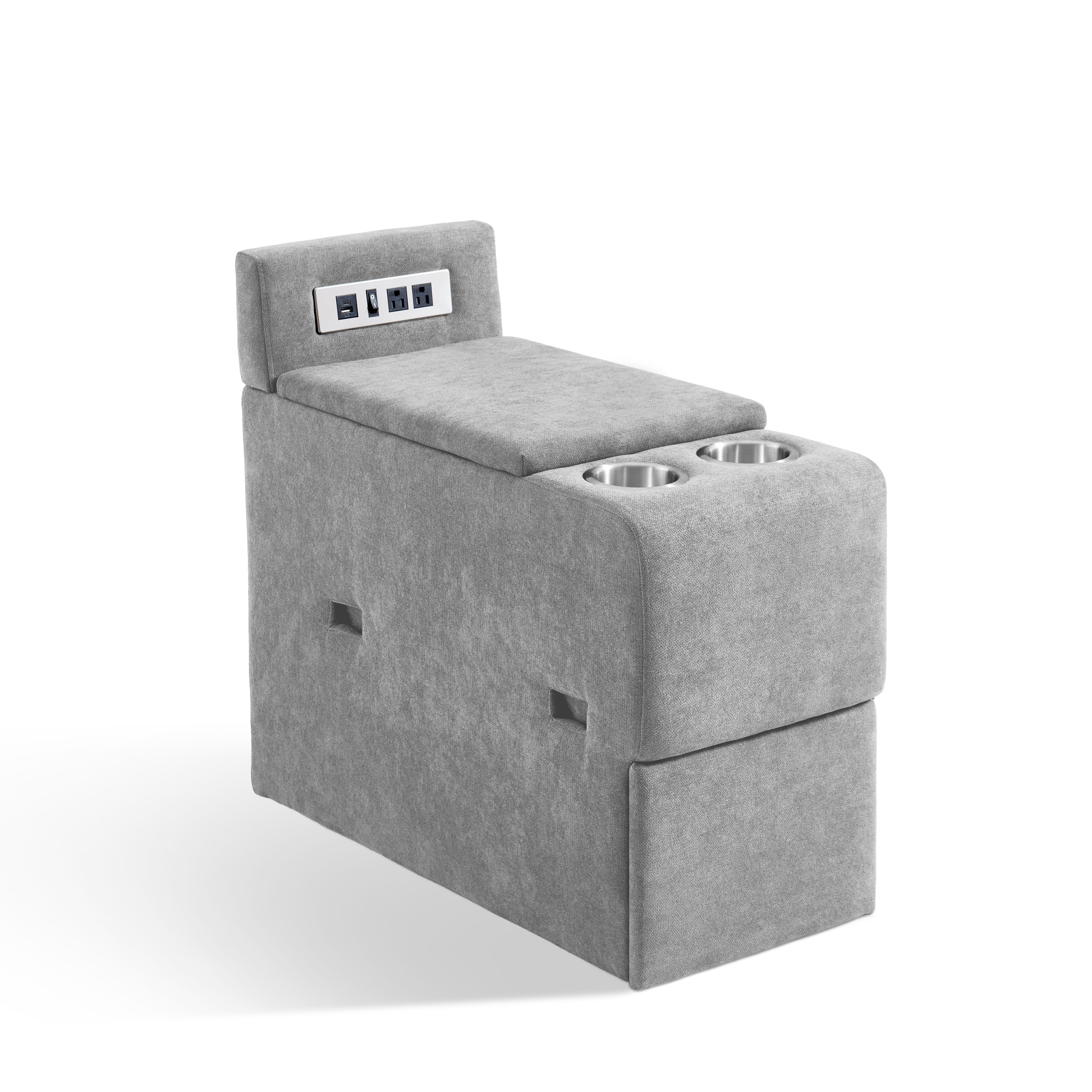 LINSY HOME Versatile Console for RUBIK I Modular Sectional Sofa, Light ...