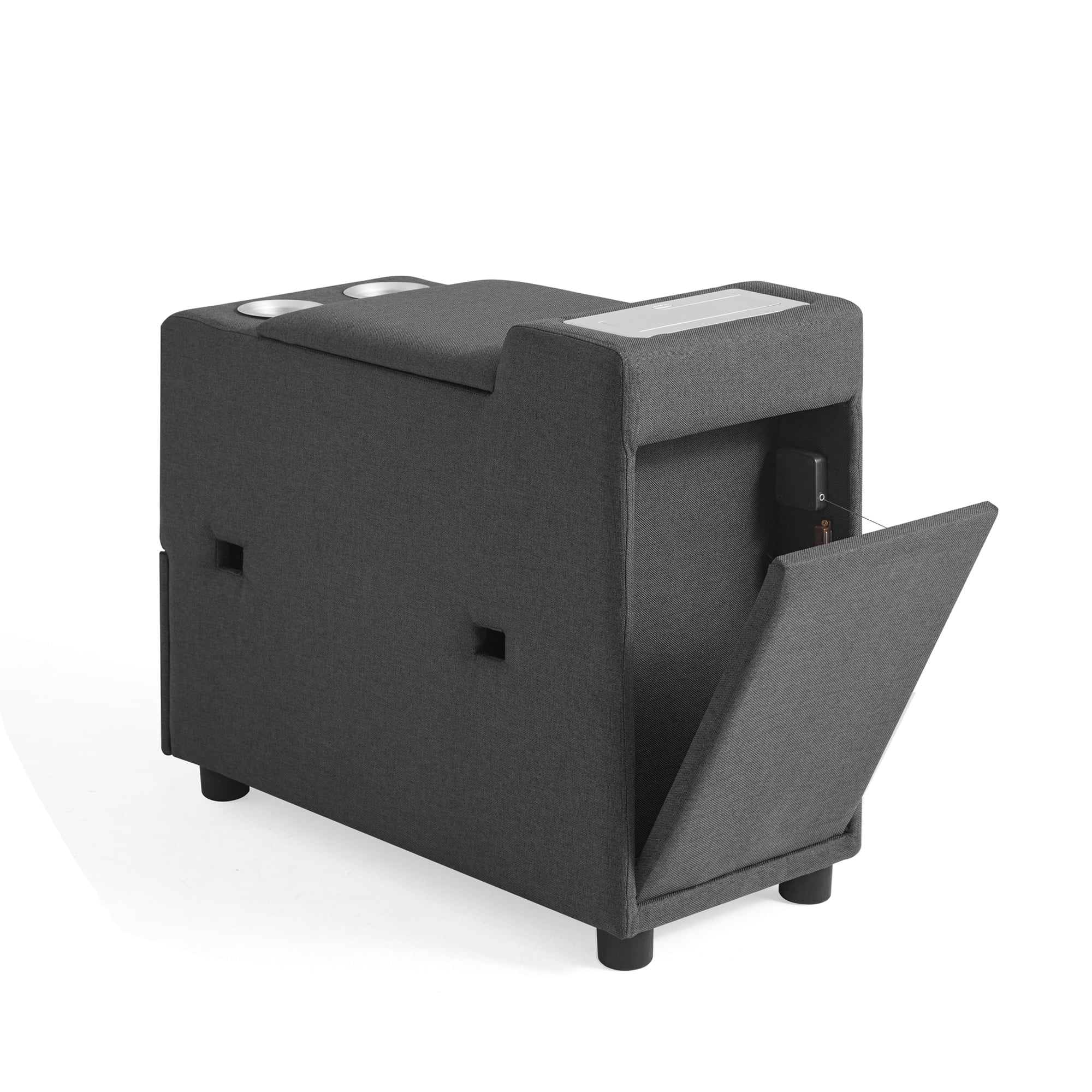 LINSY HOME Versatile Console for RUBIK III Modular Sectional Sofa with ...