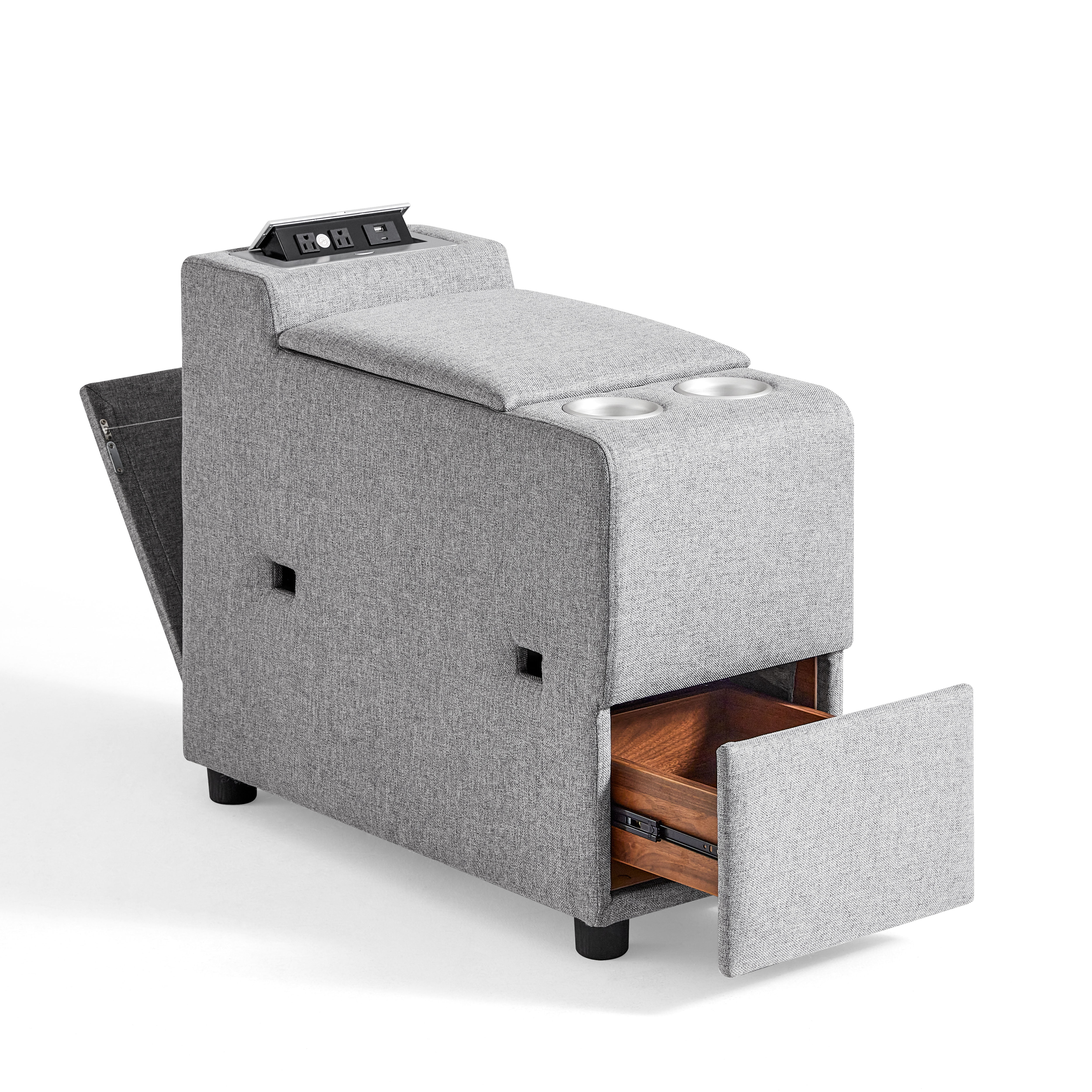 LINSY HOME Versatile Console for RUBIK III Modular Sectional Sofa ...