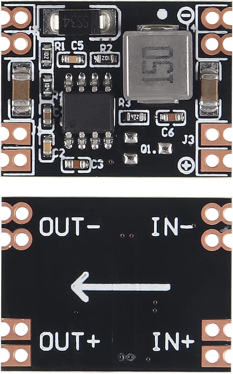 LINYAN-10PCS DC-DC 3A Buck Step-Down Power Supply Module 1.8A Output ...