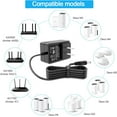 LINYAN-12V 2A AC to DC Power Adapter for TP-Link Deco Mesh WiFi System ...