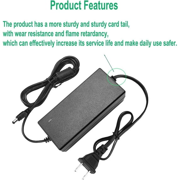 LINYAN-12V 8A Power Supply 96W All-in-one Design Adapter AC 100-240V 50 ...