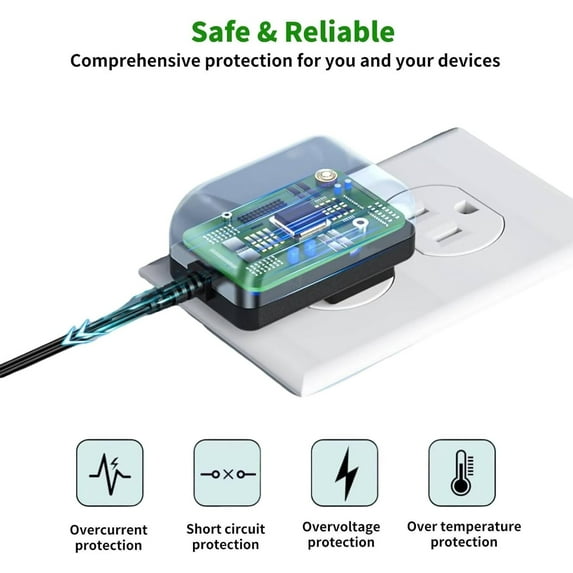 LINYAN-12V AC/DC Adapter Compatible with Yaesu Standard Horizon HX40 ...