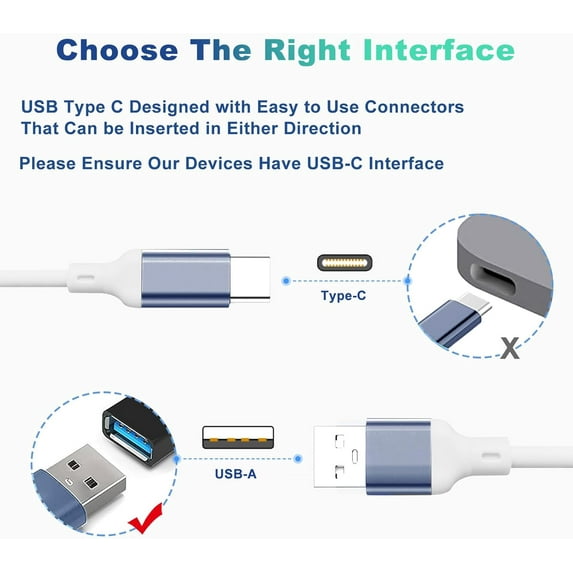 LINYAN-2 USB Hubs, 4-Port USB 3.0 Hub, Ultra-Slim Data Expander ...