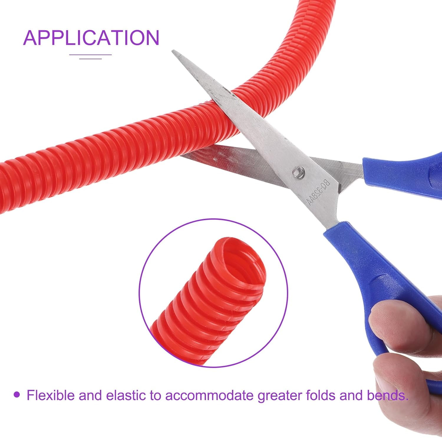 LINYAN-20ft Wire Loom Split Tubing 1/2 Inch, Cord Protectors from Pet ...