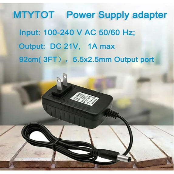 LINYAN-21V 1000mA Power Adapter Supply AC to DC 21 Volt 1A 800mA 450mA ...