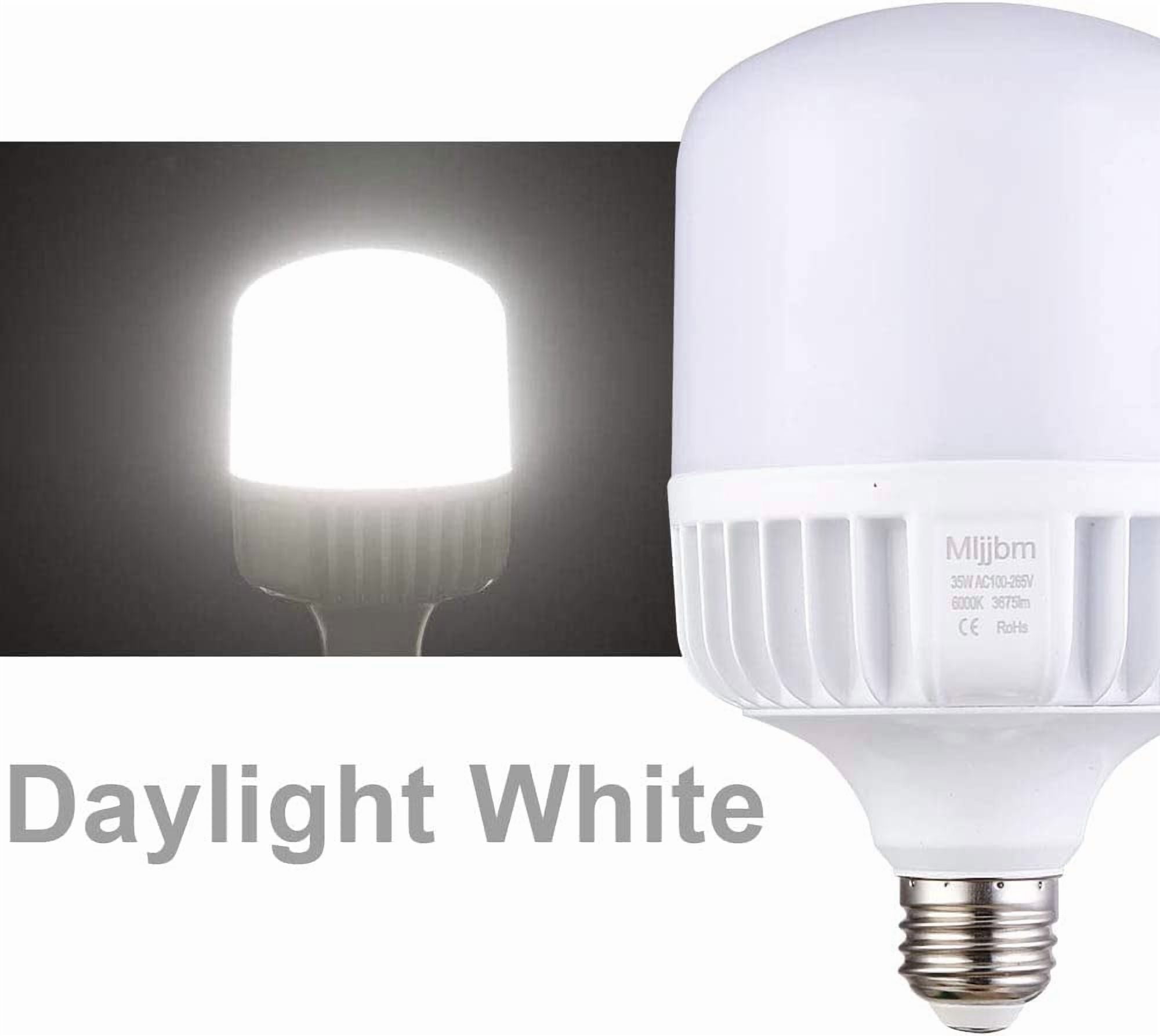 LINYAN-250W-300W Equivalent LED Bulb, Daylight 5000K 35W Commercial ...