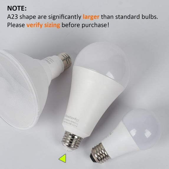 LINYAN-300W Equivalent LED Bulb, 30W 4000 Lumens Warm White 3000K, E26 ...