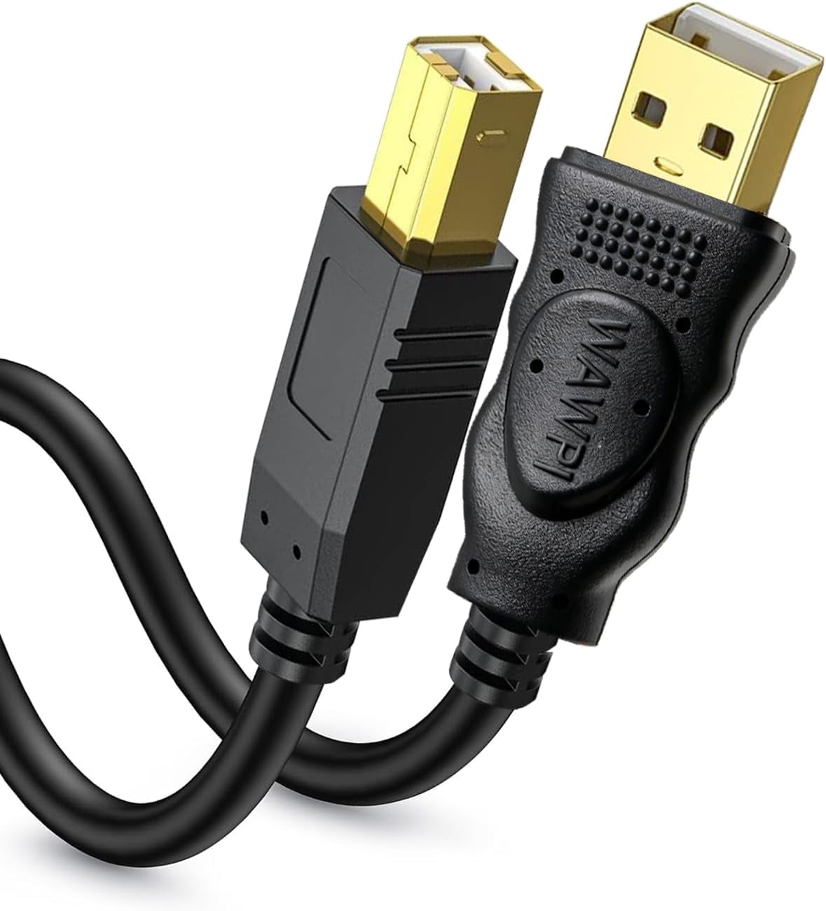 LINYAN-30ft USB 2.0 A to B Printer Cable for Printers, Scanners ...