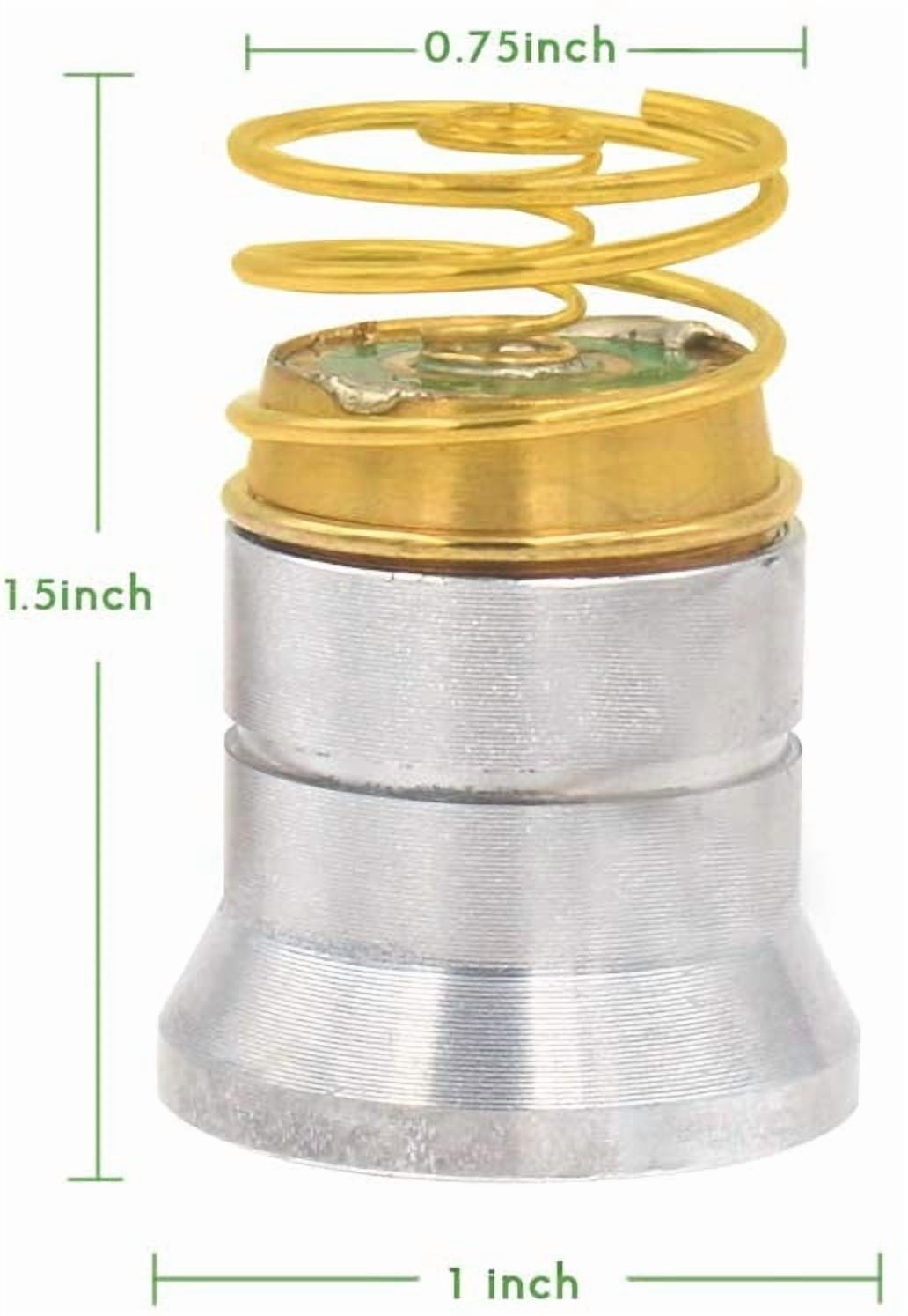 LINYAN-395nm UV Black Light Flashlight LED Replacement Bulb Single Mode ...