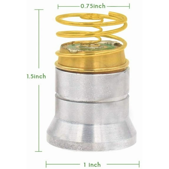 LINYAN-395nm UV Black Light Flashlight LED Replacement Bulb Single Mode ...