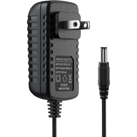 LINYAN-4 Pack DC 12V 12 Volt 2A Power Supply Adapter AC 100-240V to DC ...