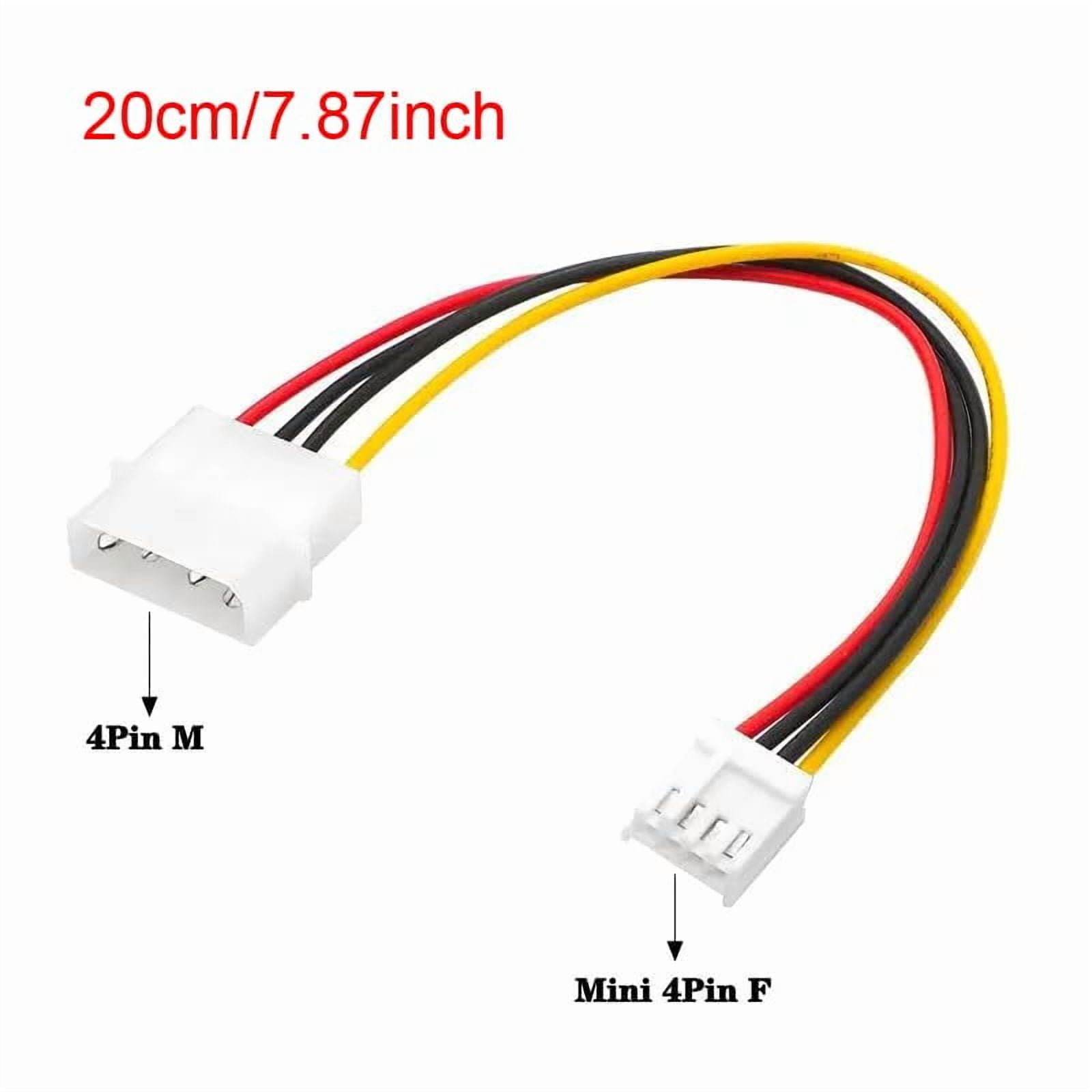 LINYAN-4 Pack Molex to Floppy Adapter 4 Pin IDE to 4P FDD Hard Drive ...