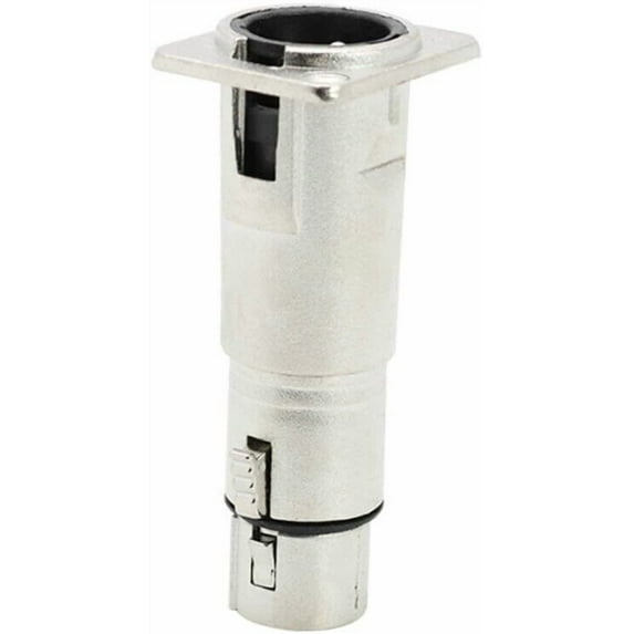 LINYAN-4PCS For D Panel Mountin XLR Male to XLR Female Feed/Pass Thru ...
