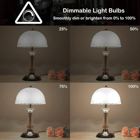 LINYAN-4W LED T6.5 Tubular Filament Bulb Dimmable, E17 Intermediate ...