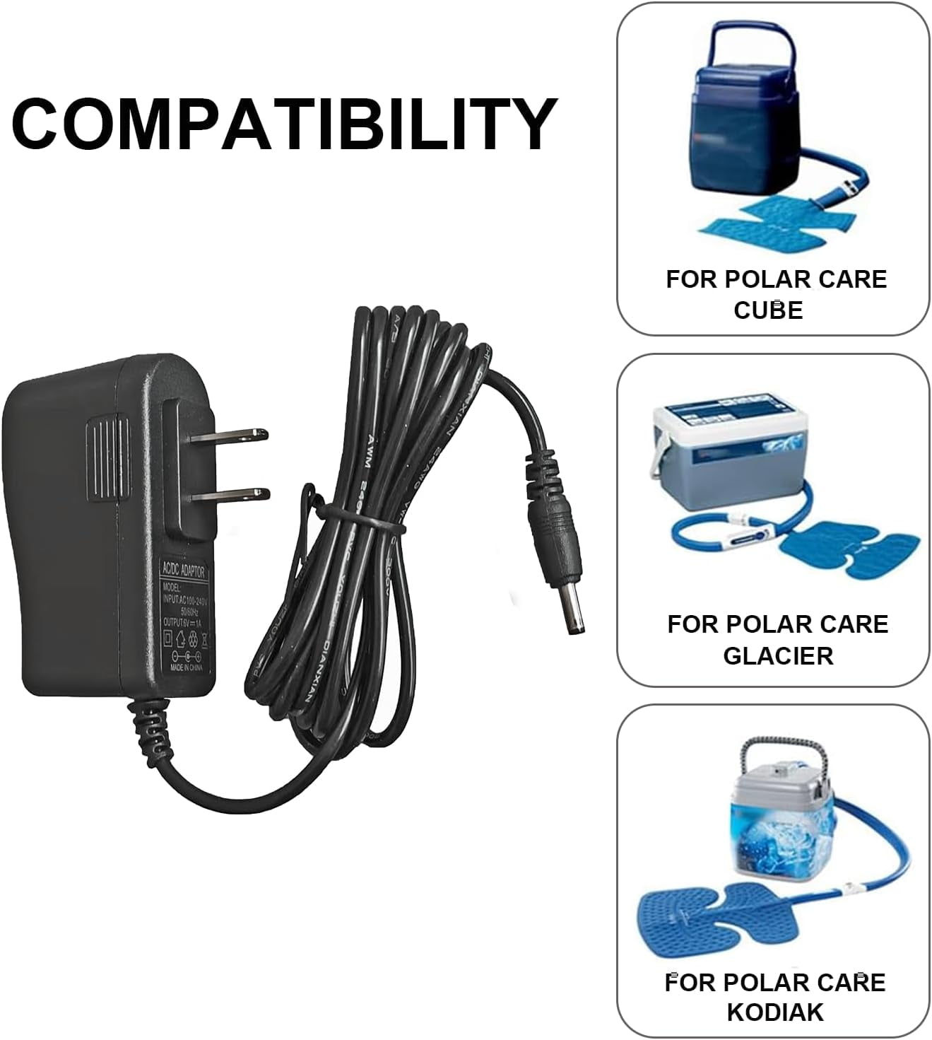 LINYAN-6V AC DC Power Supply Replacement for Breg Part 10698, Power ...