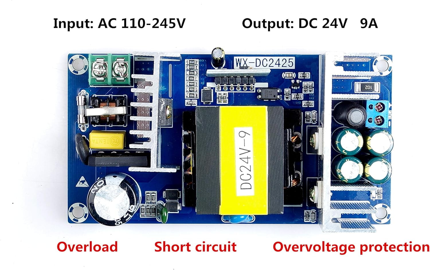 LINYAN-AC Adapter AC to DC Isolated Power Supply AC 110V 220V 90V ...