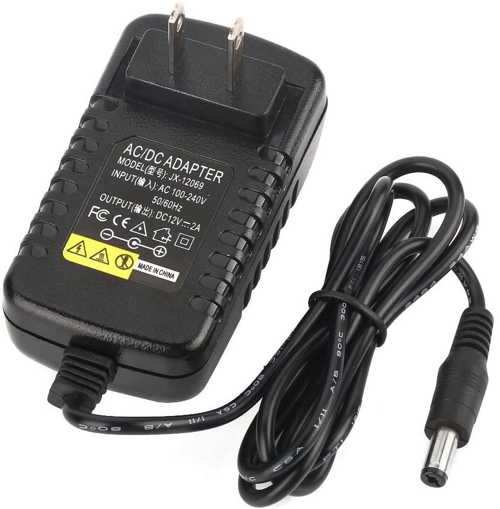 LINYAN-AC Adapter, YIFENG 12V / 2A AC DC Switching Power Supply Adapter ...