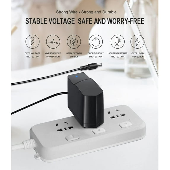 LINYAN-AC DC Adapter Compatible with Alesis Recital 88-Key 61-Key ...