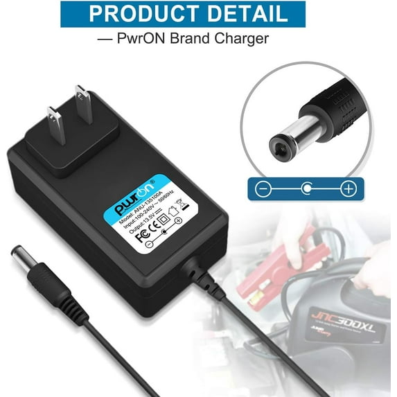 LINYAN-AC to DC Adapter for Jump-N-Carry Clore JNC300XL KKC-JNC212 900 ...