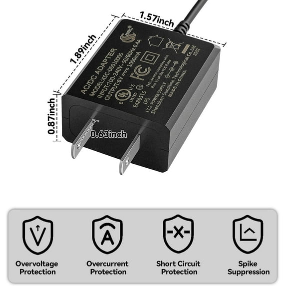 LINYAN-AC Power Adapter for 3 AA Battery, Replacement Convert Battery ...