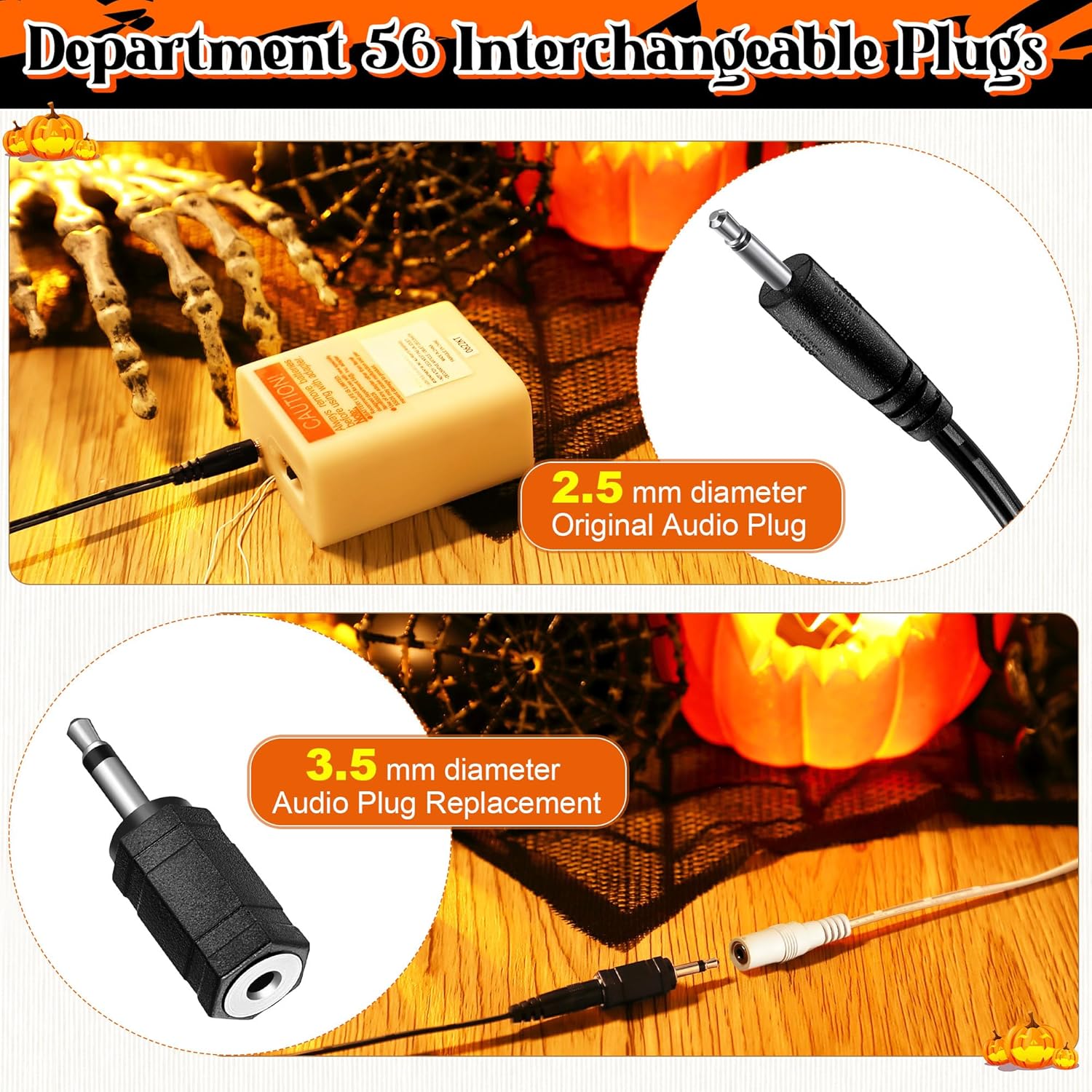 LINYAN-Black Power Adapter Compatible with Department 56 Village ...