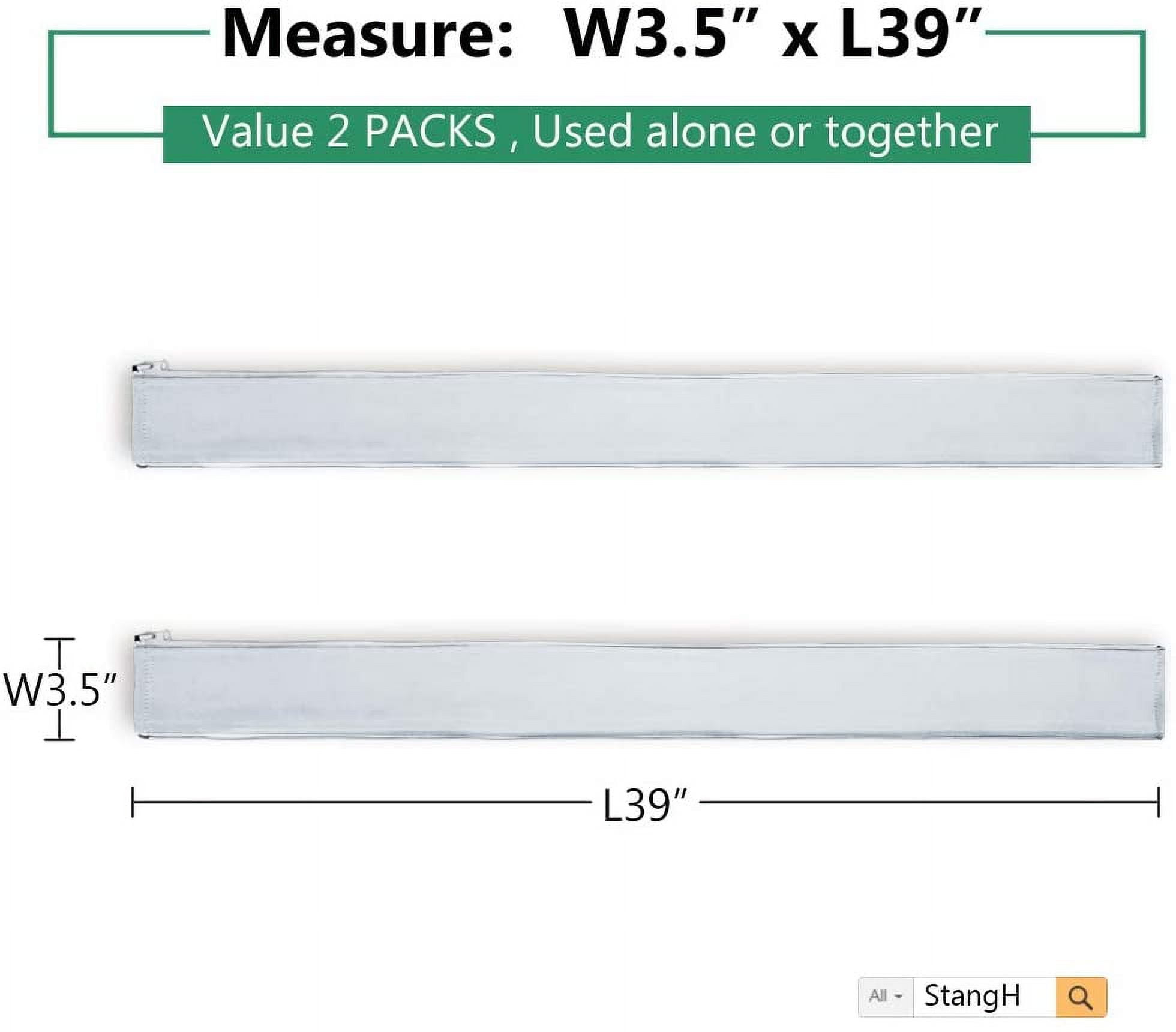 LINYAN-Cable Management Sleeve with Zip-up - 39 Inch Durable Adjustable ...