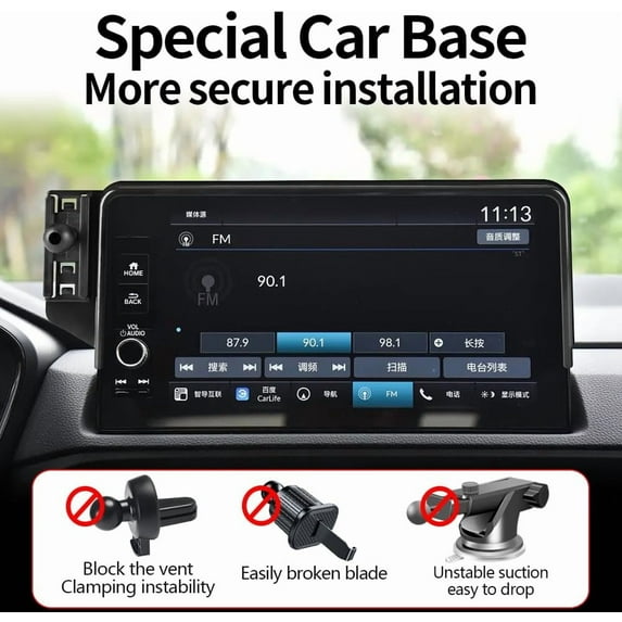 LINYAN-Car Phone Holder for Honda CRV CR-V 2023 2024 2025 2026 LX EX EX ...