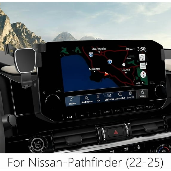 LINYAN-Car Phone Holder for Nissan Pathfinder 2022 2023 2024 2025 Auto ...