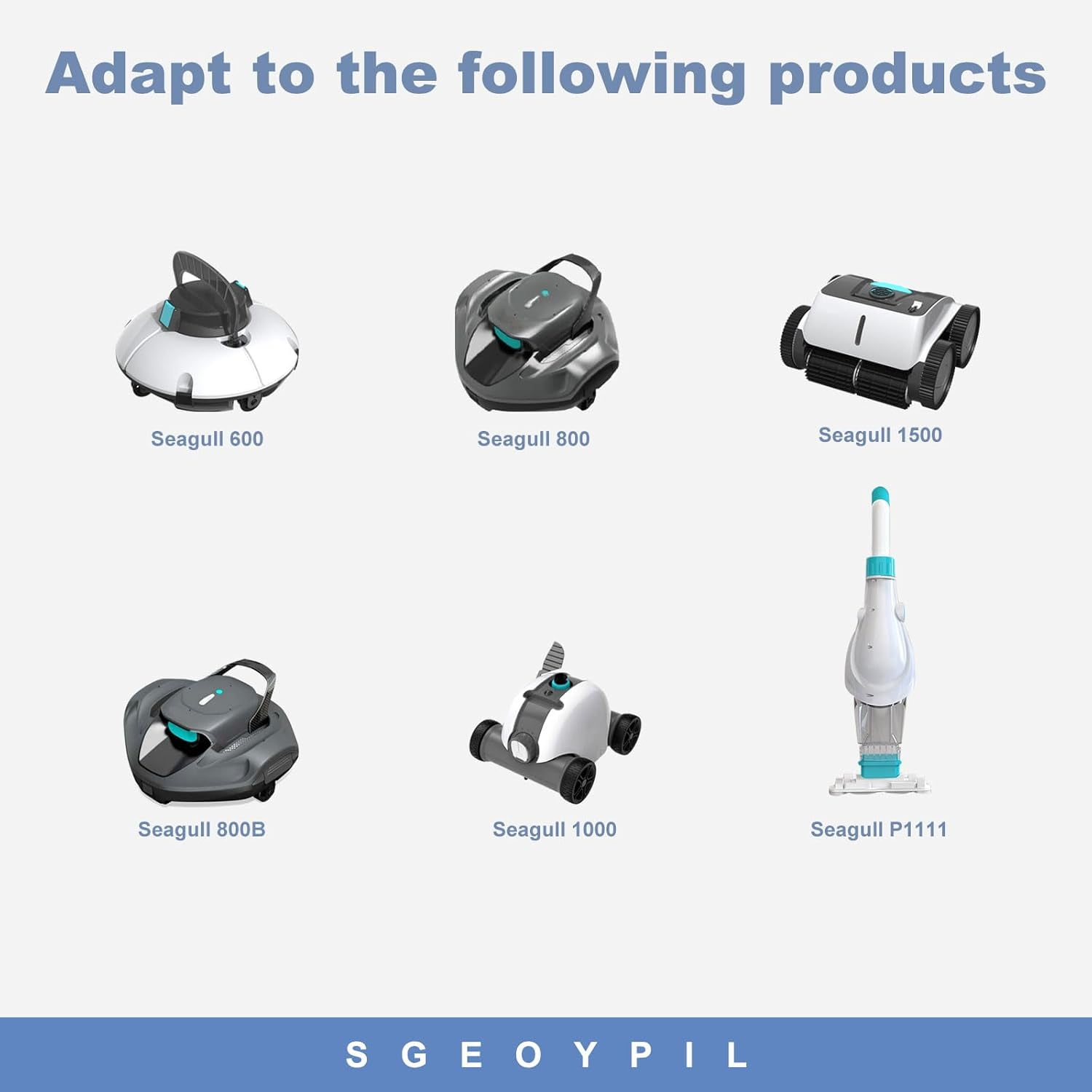 LINYAN-Charger Compatible with Aiper Seagull Cordless Robotic Pool ...