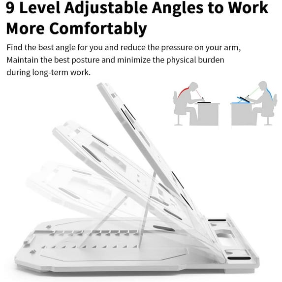 LINYAN-Drawing Tablet Stand, Foldable Stand for Laptop or Tablet ...