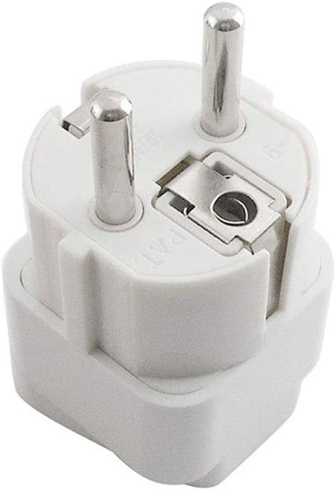 LINYAN-European Travel Plug Adapter, Power Plug Schuko Type E/F for ...