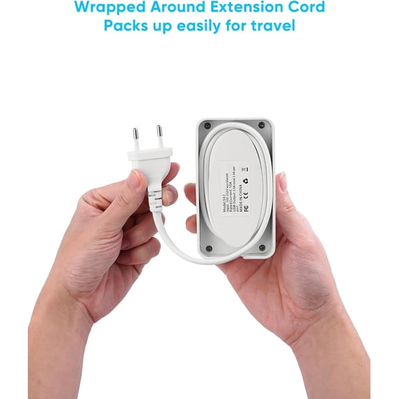 LINYAN-European Travel Plug Adapter, Type E F Plug Adapter, 6 AC ...