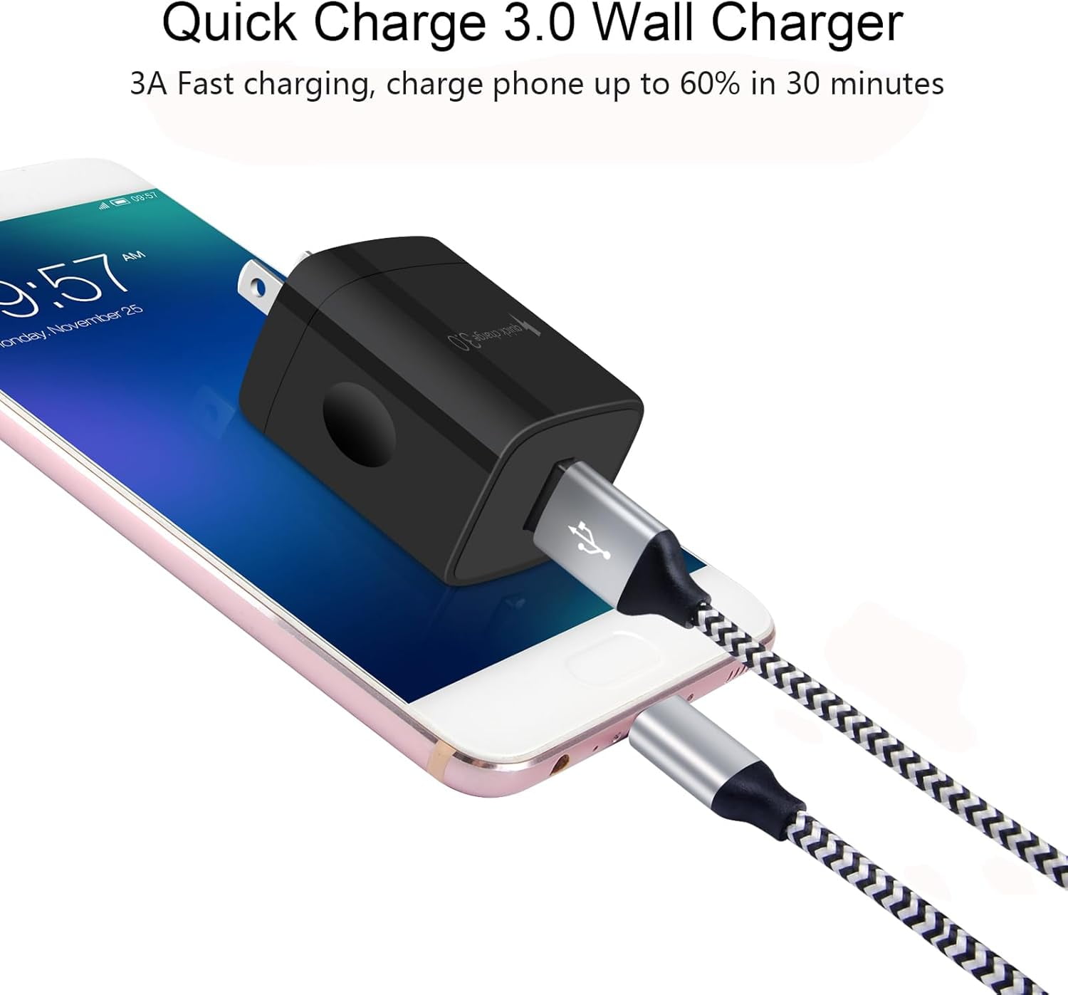 LINYAN-Fast Car Phone Charger for Samsung Galaxy S25 FE Edge Ultra Plus ...