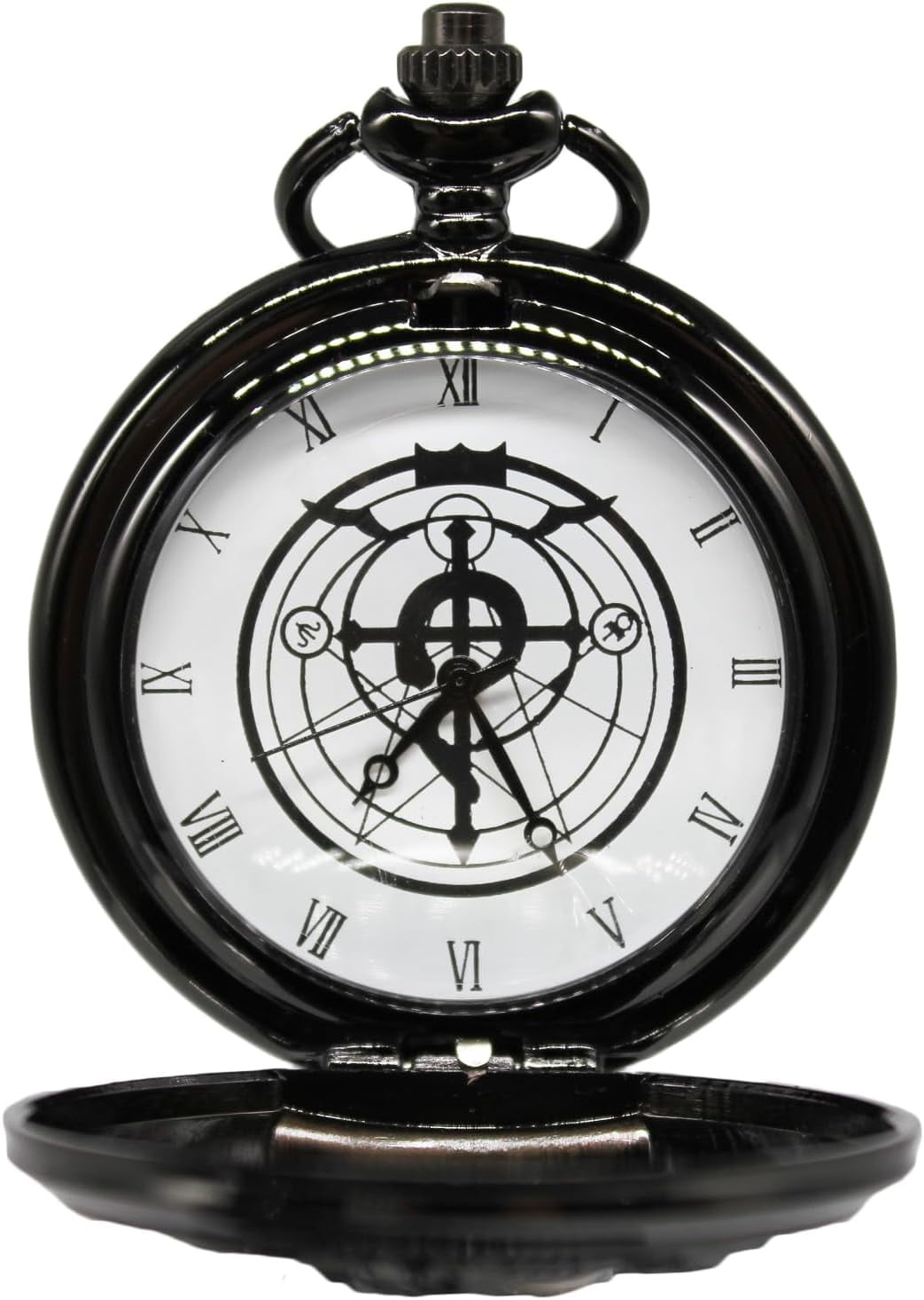 LINYAN-Fullmetal Alchemist Pocket Watch Vintage Quartz Pocket Watch ...