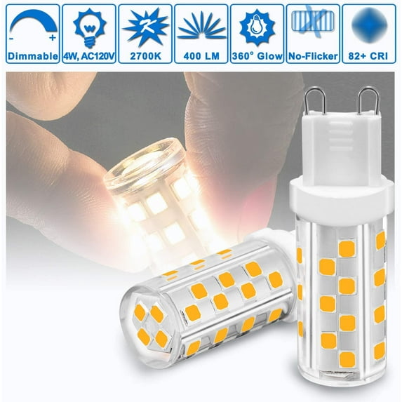 LINYAN-G9 Led Bulbs 40W 35W Dimmable Halogen Replacement,No Flicker G9 ...