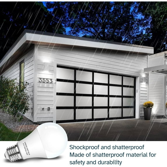 LINYAN-Garage Door Opener LED Light Bulb 2 Pack15W Equivalent to 100W ...