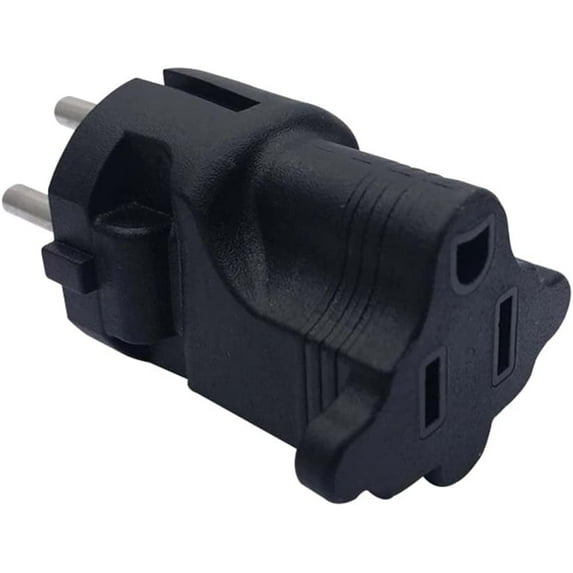 LINYAN-Israel to NEMA 5-15R AC Power Converter - Israel Male Plug to ...