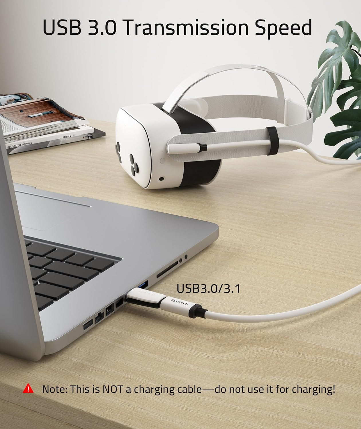 LINYAN-Link Cable 20FT Compatible with Oculus/Meta Quest 3/Quest 3S ...