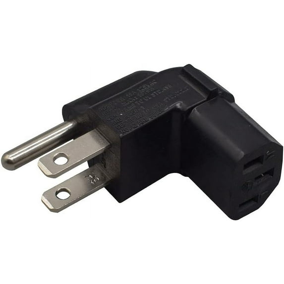 LINYAN-NEMA 5-15P to C13 AC Power ConverterAmerican Standard 3-pin Plug ...