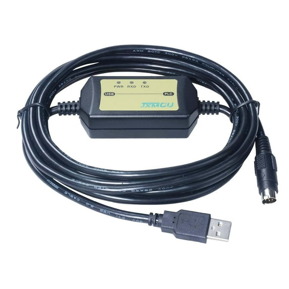 LINYAN-PLC Micrologix Cable USB Interface Compatible PLC Micrologix ...