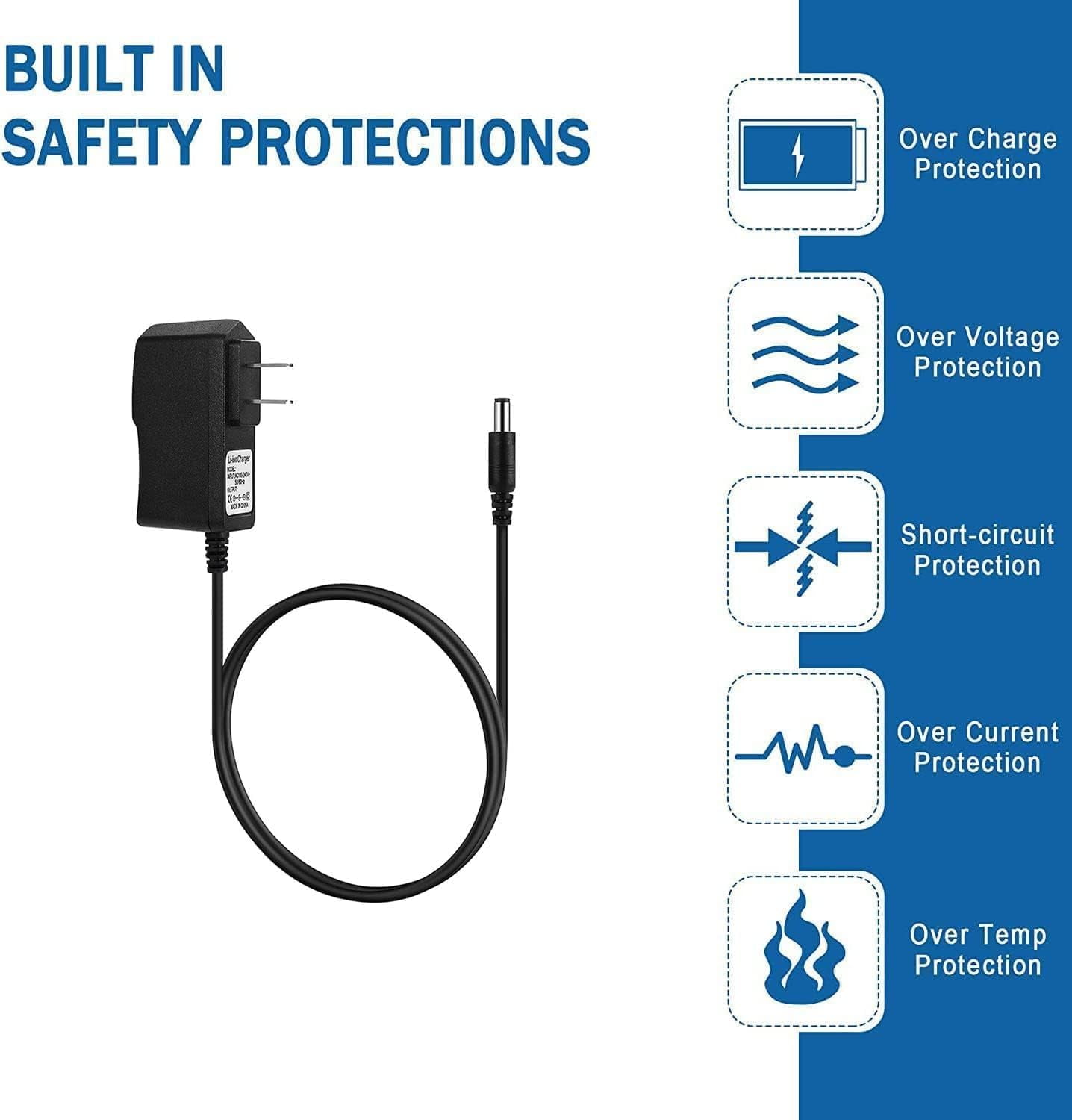 LINYAN-Replacement Efurden EDHV01 Charger Charging Cord Compatible with ...