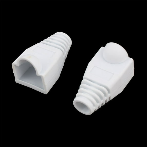 LINYAN-Soft Plastic Ethernet RJ45 Cable Connector Boots Cover Strain ...