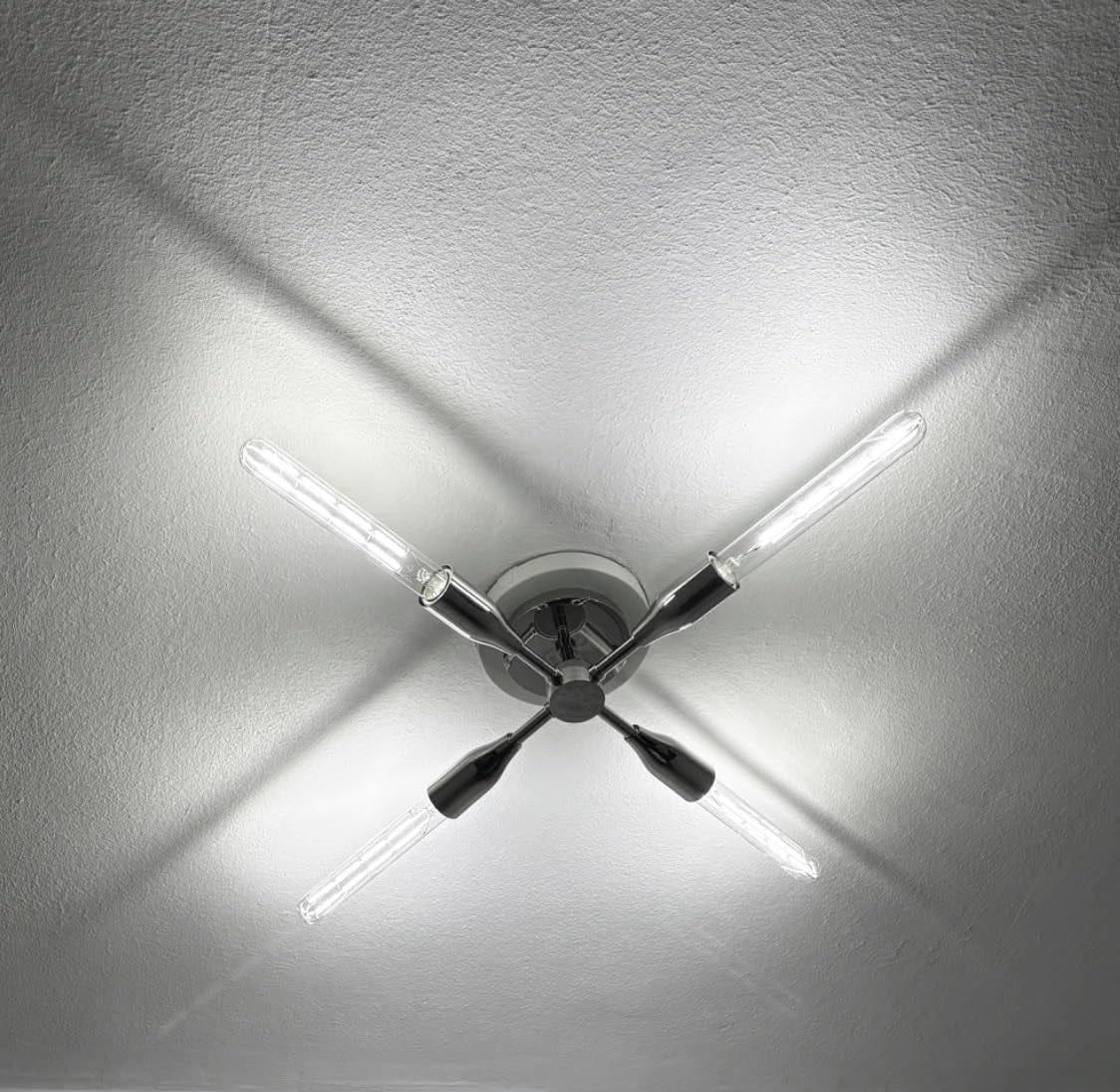 LINYAN-T10 Led Long Bulbs,8W Dimmable Tubular Bulb,75 Watt Equivalent ...